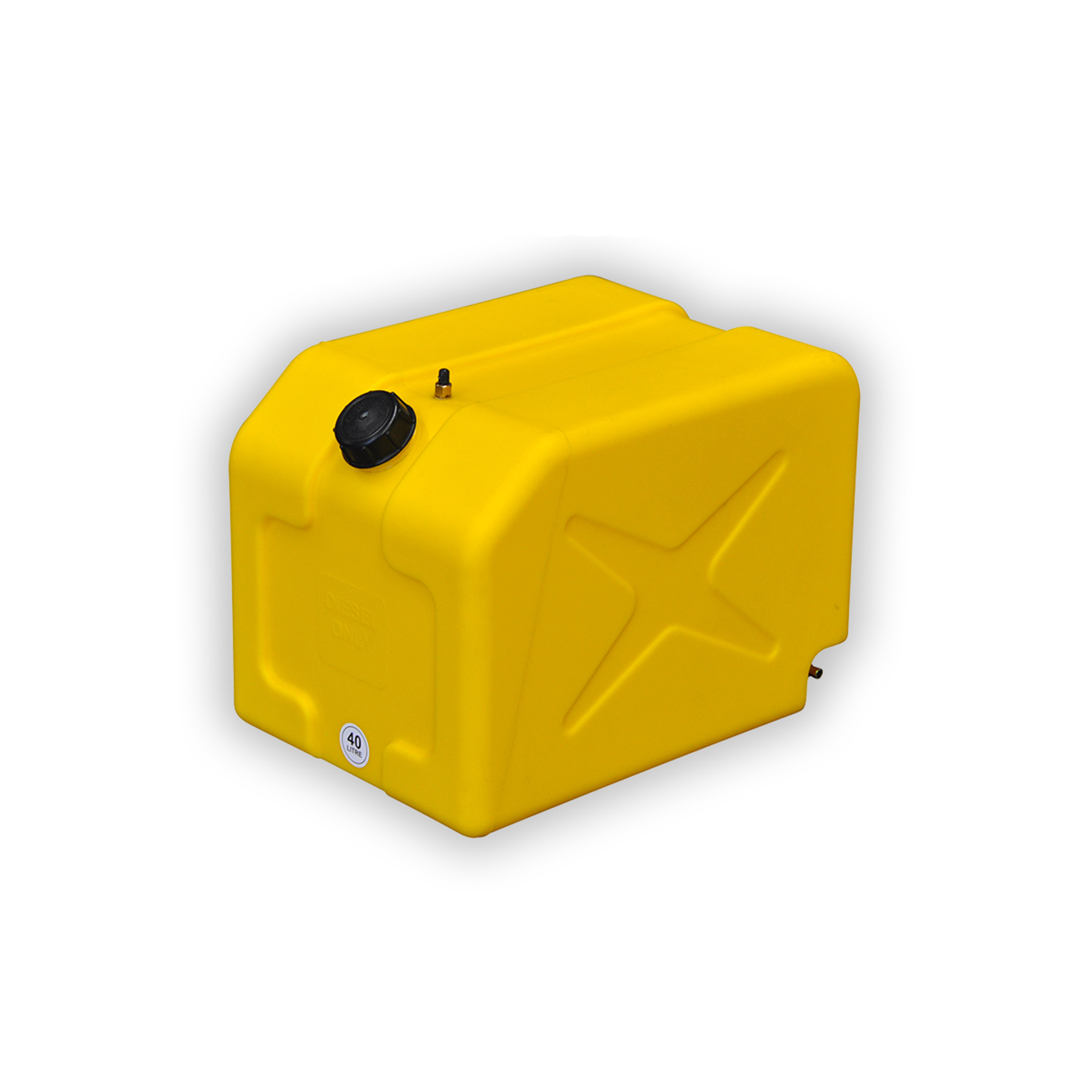40 LITRE DOUBLE JERRY CAN, POLY DIESEL TANK – BOAB OFFROAD